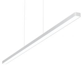 Flos Architectural Superline Down Hanglamp lichtgrijs