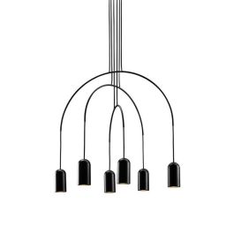 TossB Bow III black painted Hanglamp zwart